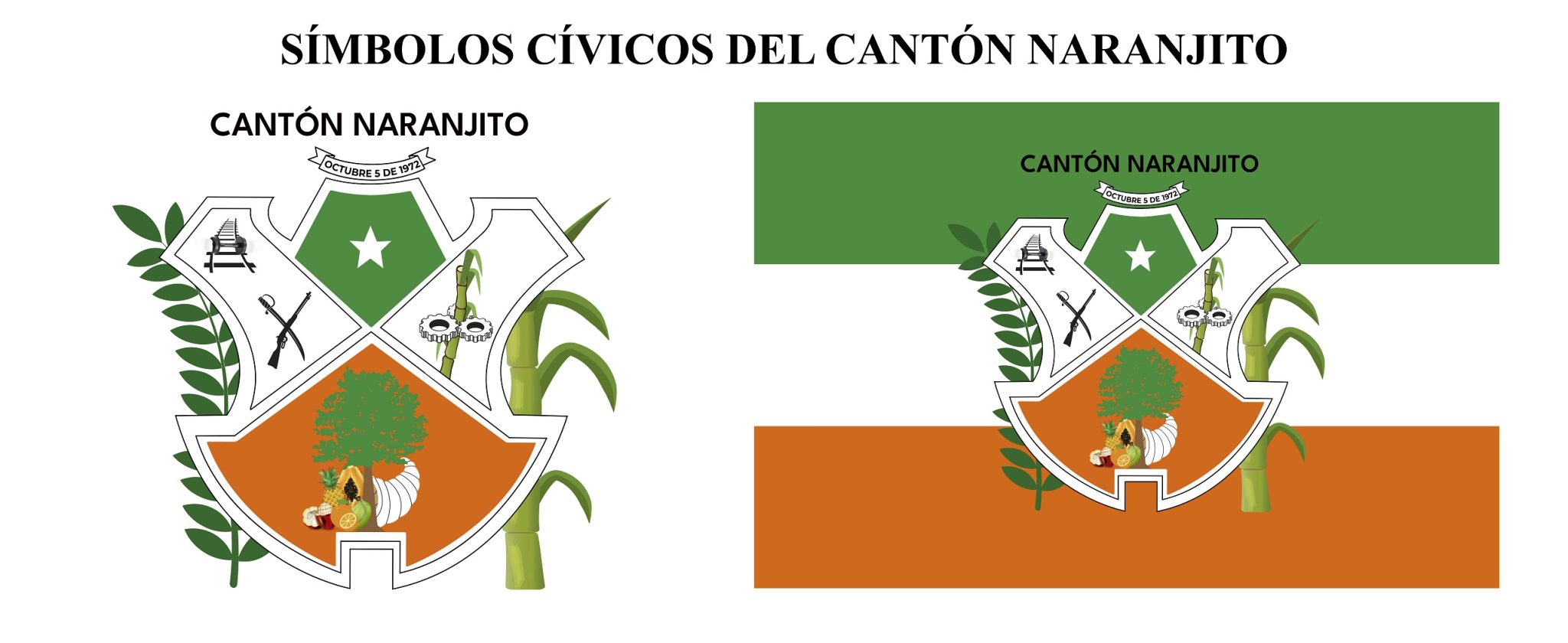 SÍMBOLOS CÍVICOS DEL CANTÓN NARANJITO – Alcaldía de Naranjito